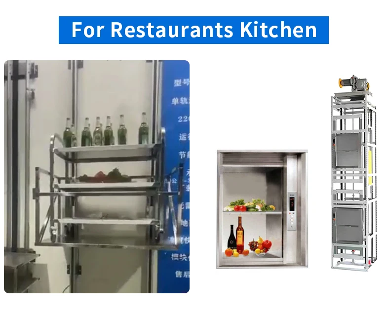 Stainless Steel Dumbwaiter Lift - Elevator for Home Use