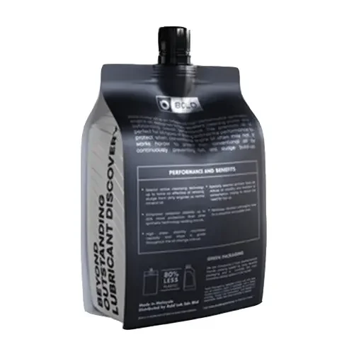 Custom Spout Pouches 5 Liter Black 1l 3l 5l Foil Stand Up Packaging ...