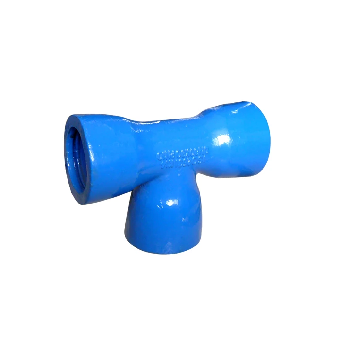 Iso 2531 Ductile Cast Iron All Socket Tee Pipe Fitting - Buy Ductile ...