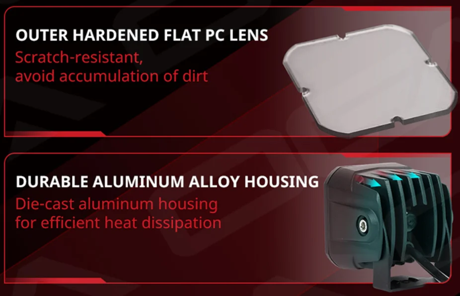 20W 3 Inch Led Cube Pod Light 4X4 Led Driving Lights Led Work Light for ...