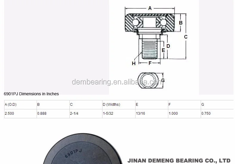 6901PJ Bearing / 6901PJ Bearing Agriculture Machine Parts Wholesale ...
