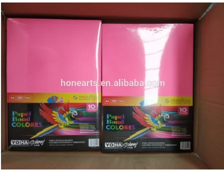 Wholesale Color Paper Sheets A4 Size Color Paper For Printer 500 Sheets ...