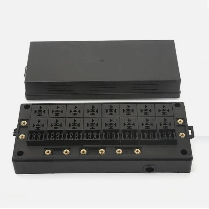 24 Ways Fuse 16 Ways Relay Waterproof Relay Socket Box 12v For ...