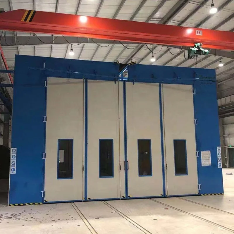 Large Paint Booths - Customized Solutions for Truck Painting