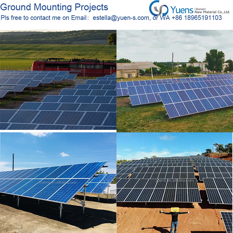 Yuens Customized Mini Guide Rail Aluminum Alloy Photovoltaic Solar ...