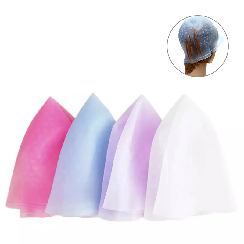 Hair Dyeing Diy Professional Reusable Prepunched Holes Silicone Hair ...