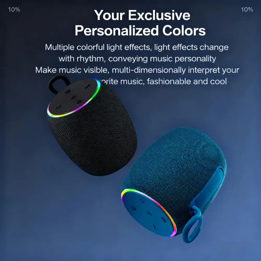 S26 5.3 for 5W RGB LED Light Plastic Mobile Portable Lanyard Outdoor Wireless Battery 3-5 Hours ...