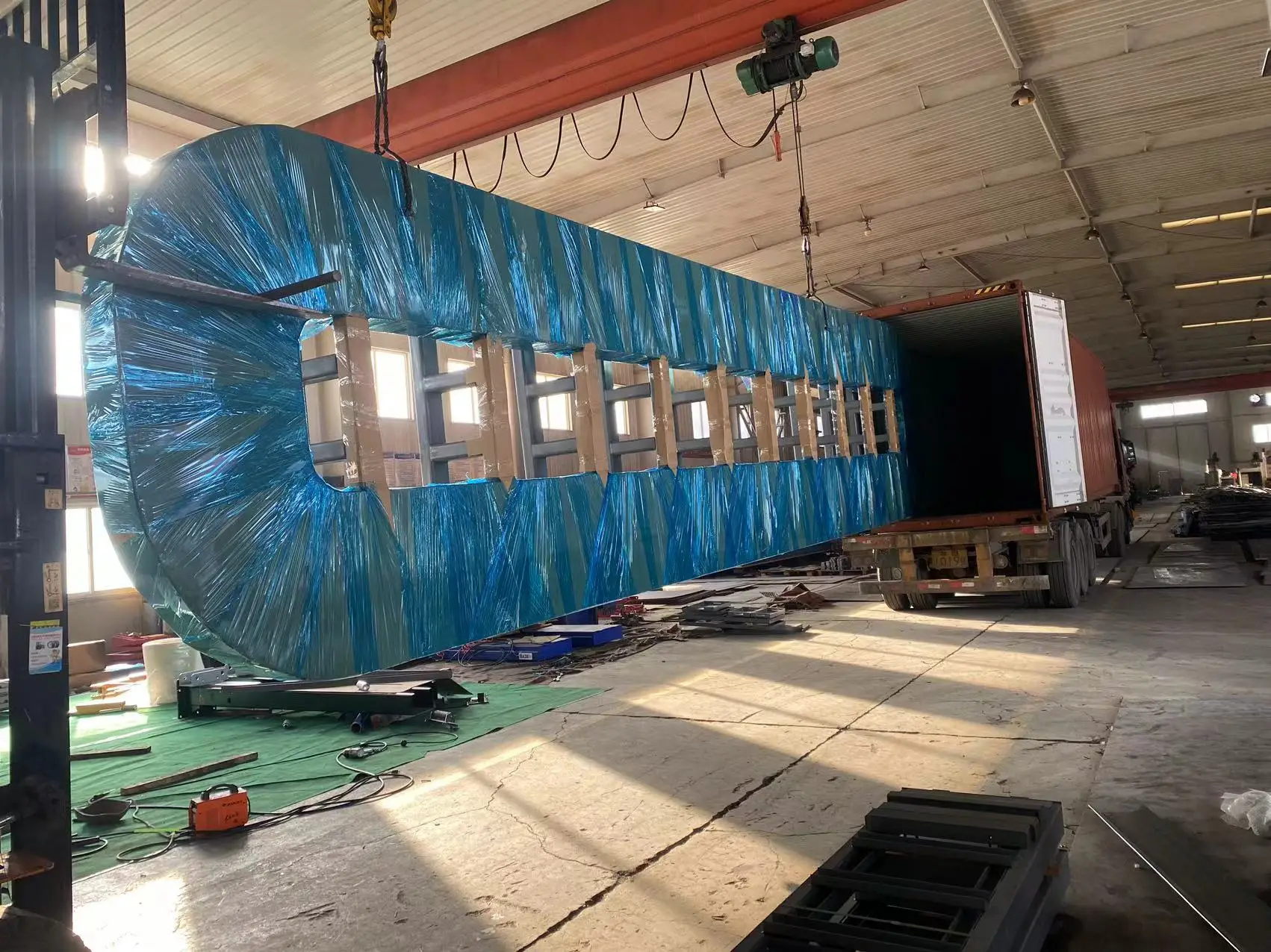 Truck Chassis Straightening Machine - Heavy Duty Repair