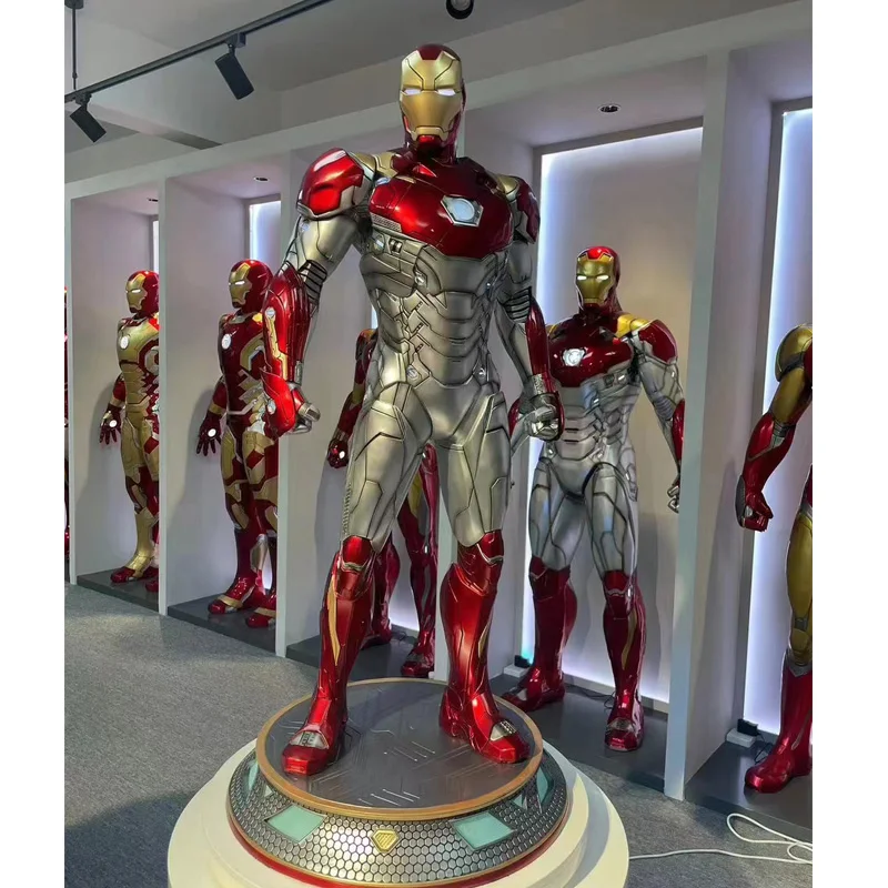 Large Size Ironman Statue Marvel Movie Action Figure Iron Man Resin ...