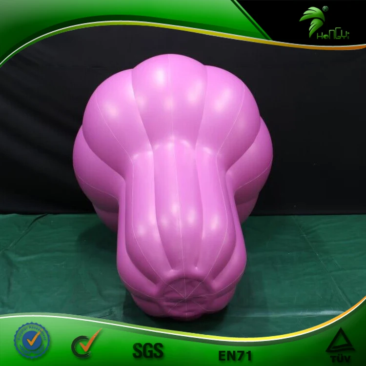 Hongyi Inflatable Snowman Suit - Latex Pink Clothes with Sph