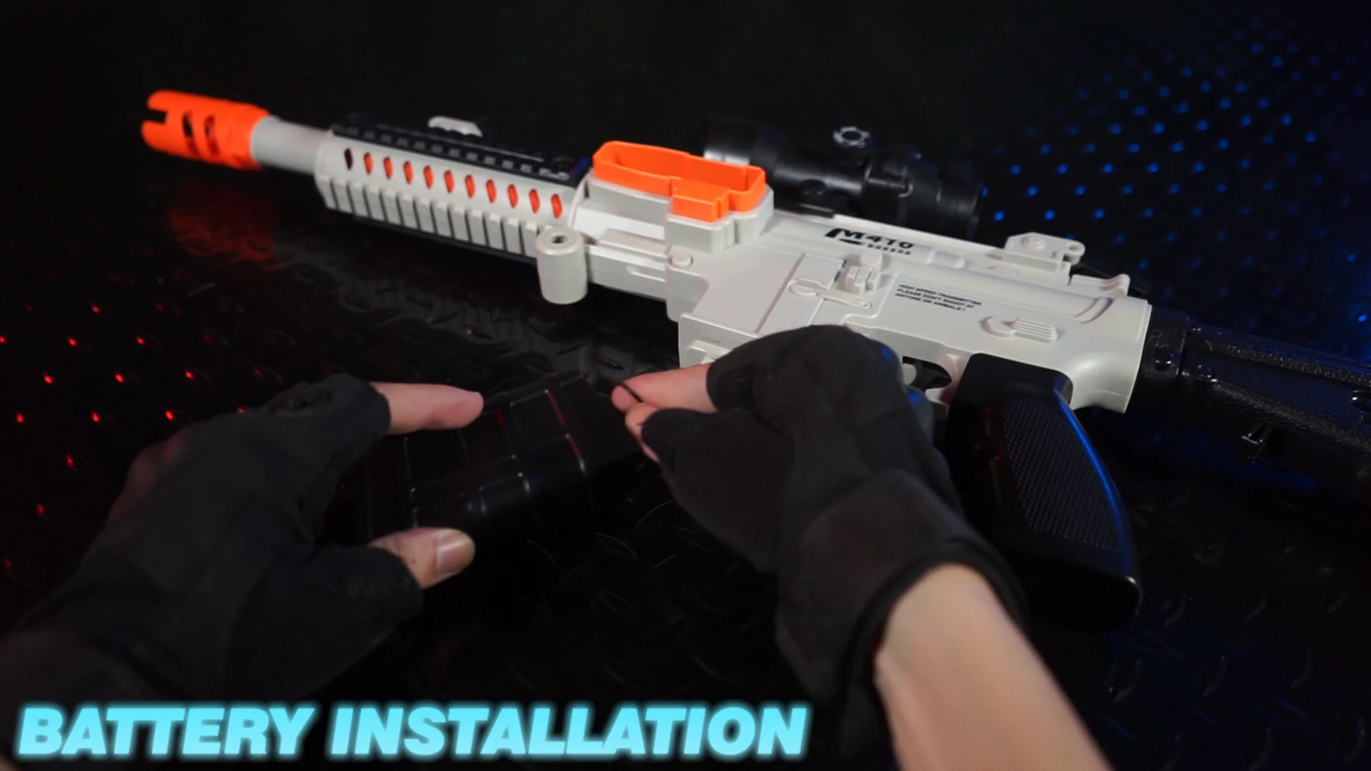 Auto Motorized Blaster Gun With 30 Pcs Dart And Telescopic Sight ...