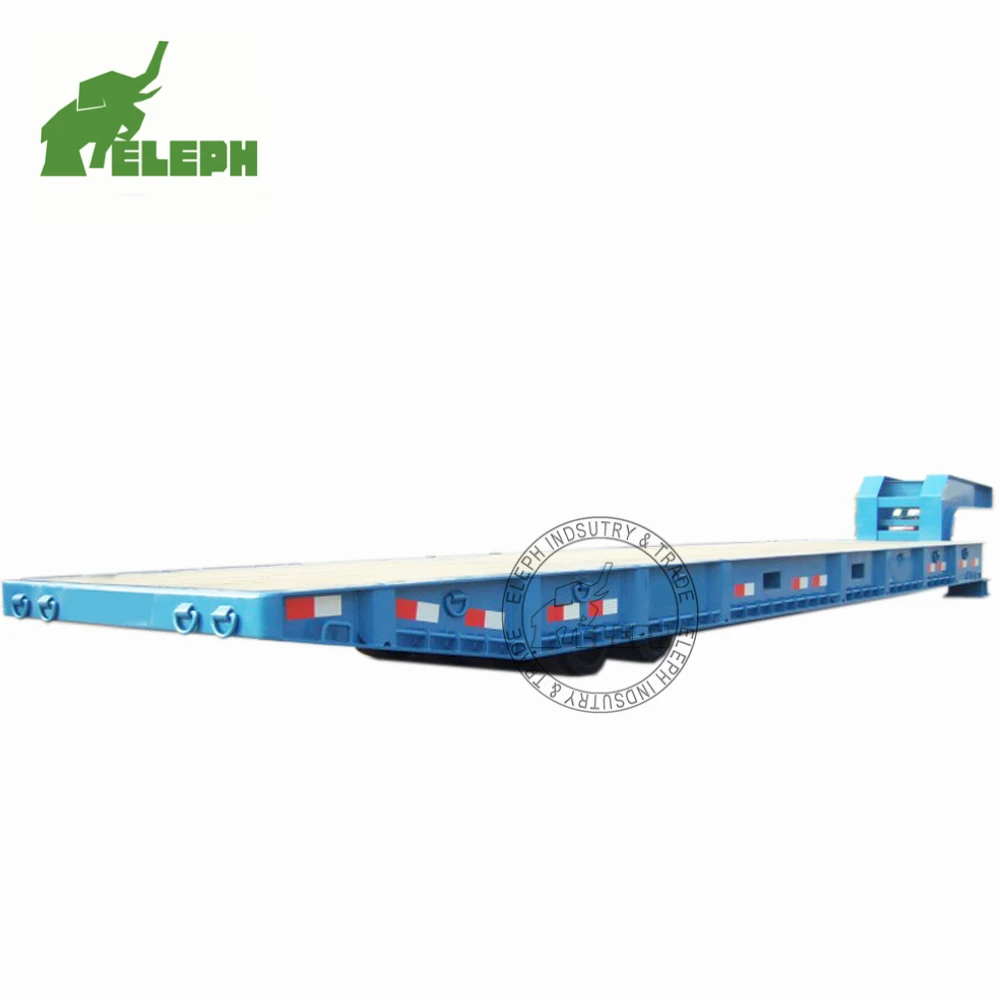 40ft Mafi Trailer 100 ton Roro Low Bed Trailer for Malaysia| Alibaba.com