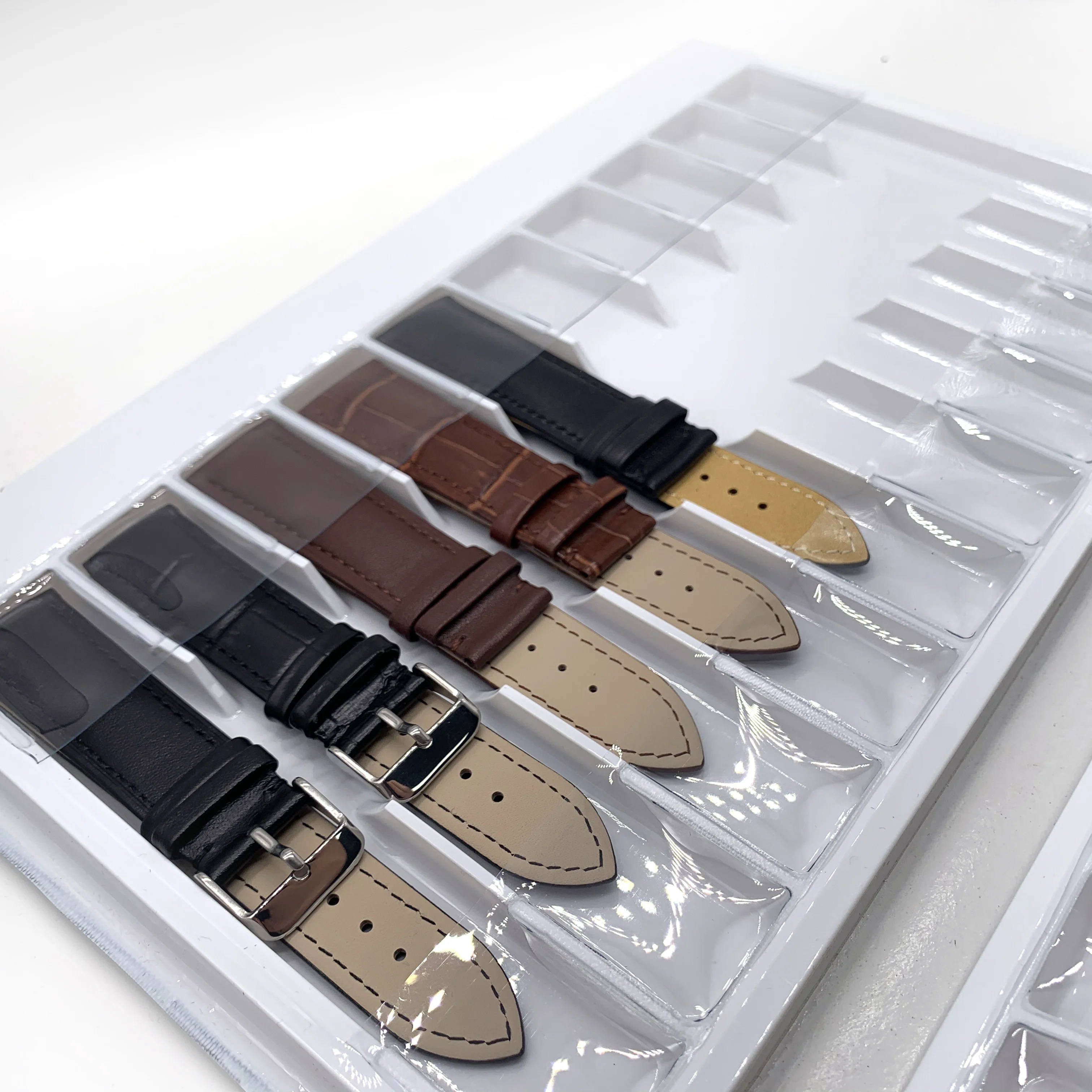 Custom Packing Leather Box Brochure Watch Band Packaging