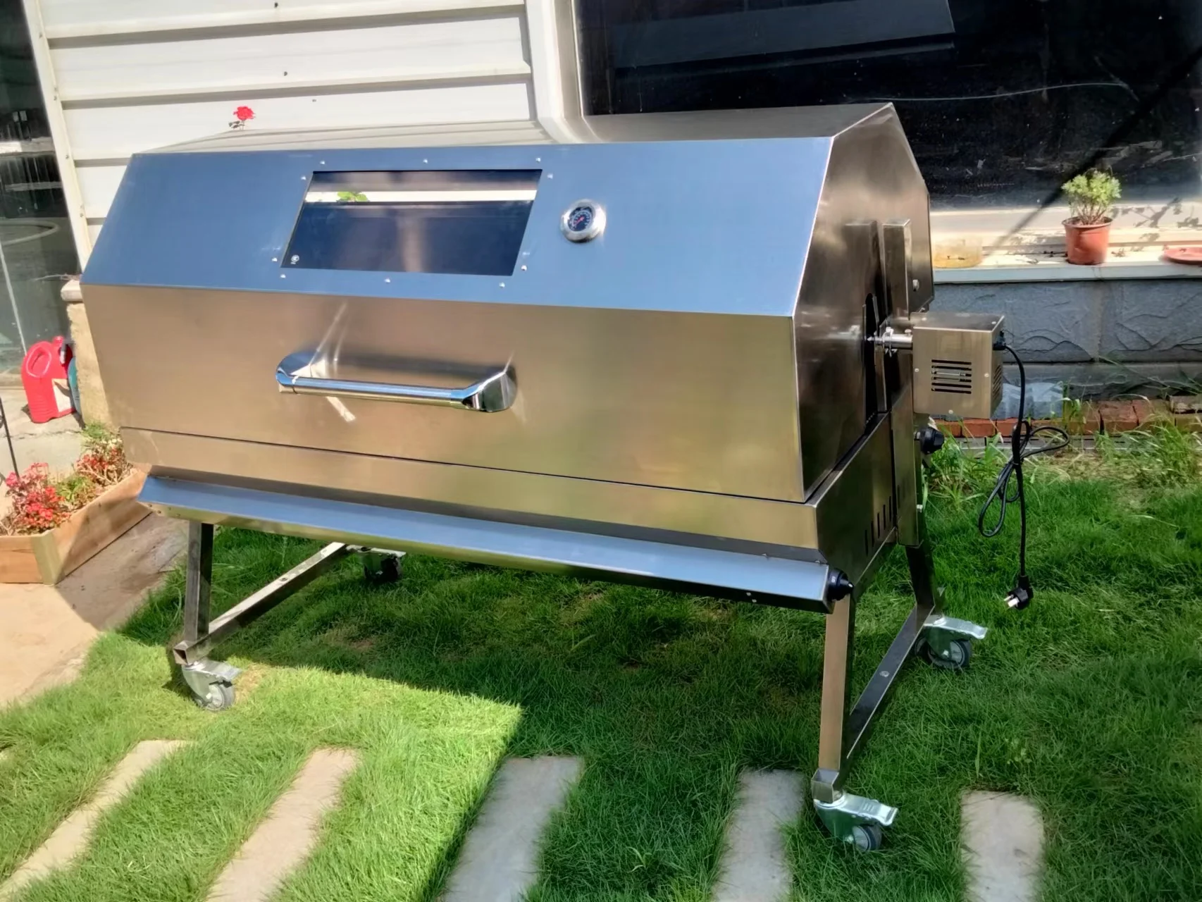 Alibaba.com: Heavy Duty Stainless Steel Rotisserie Spit Rod with ...