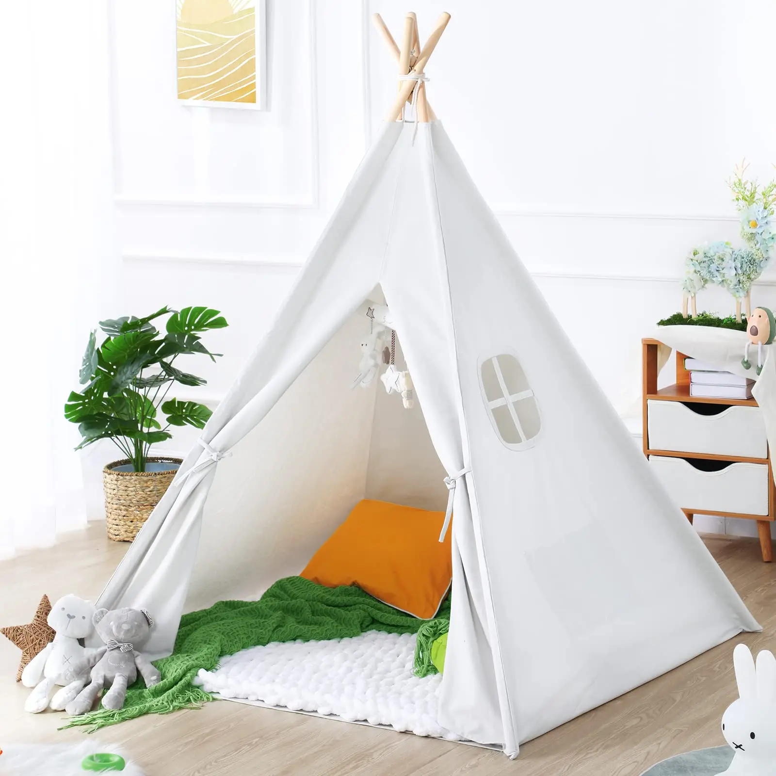 Acome Indoor Children Castle Small Game Toys Play House Kids Tent For ...
