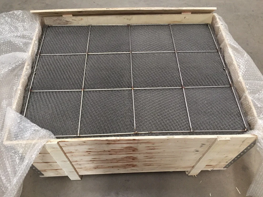 Standard Type Ss304 Wire Mesh Mist Eliminator Demister Pad - Buy ...