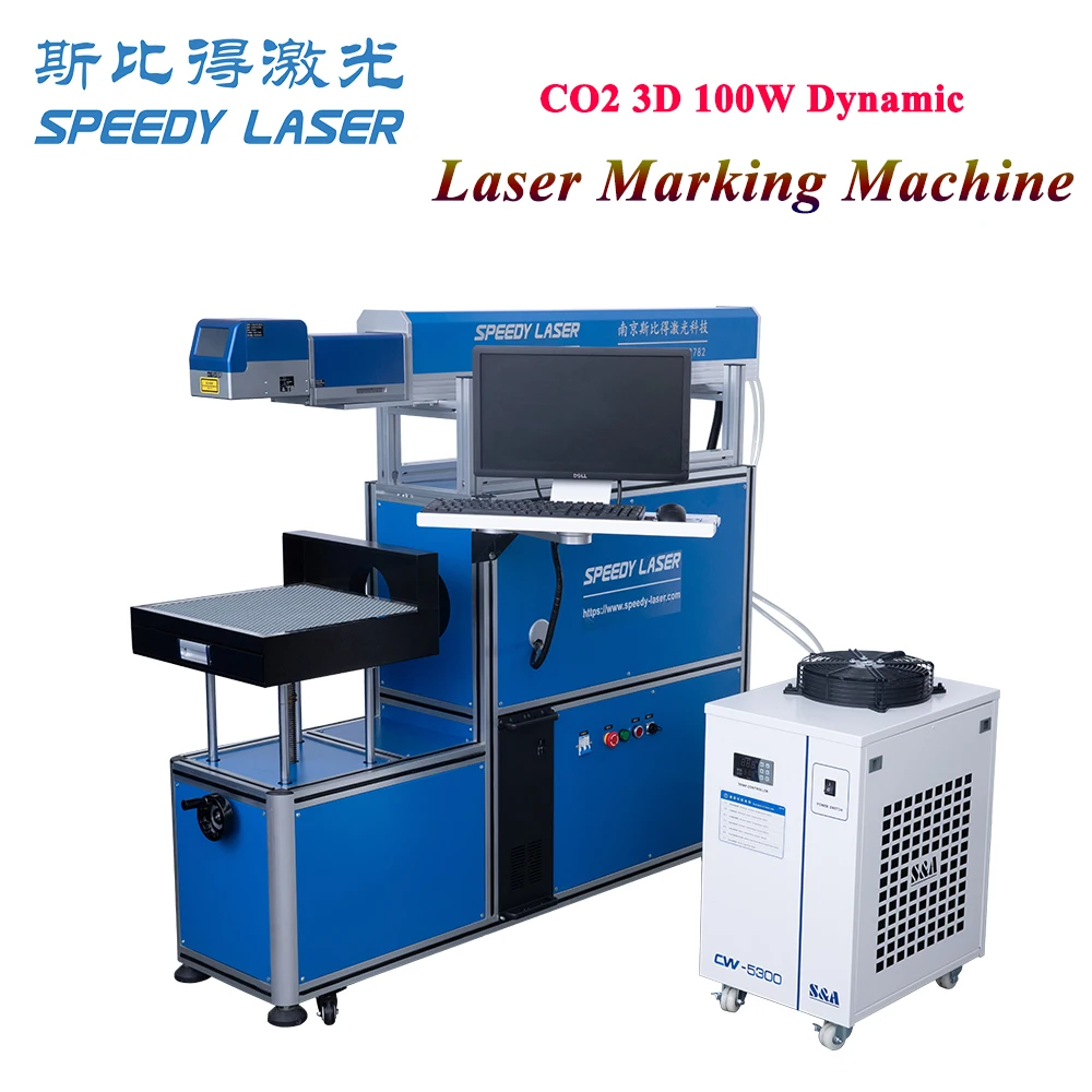 600*600mm Co2 3d Galvo 100w Laser Marking Engraving Machine Wood Laser ...
