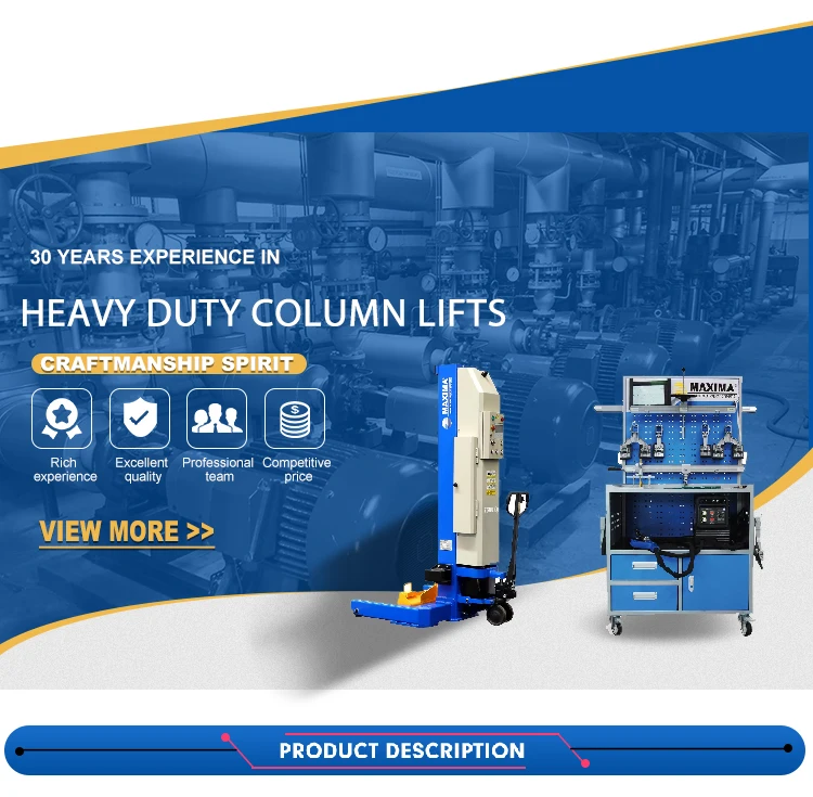 Maxima Mldj250 Mini Hydraulic Platform Aerial Work Mobile Self ...