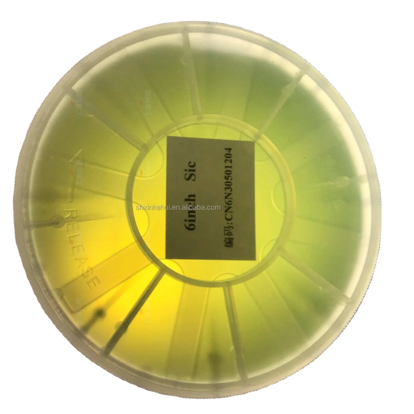 4h-n Semi Transparent Sic Substrate Sic Crystal Ingot Optical Widows ...