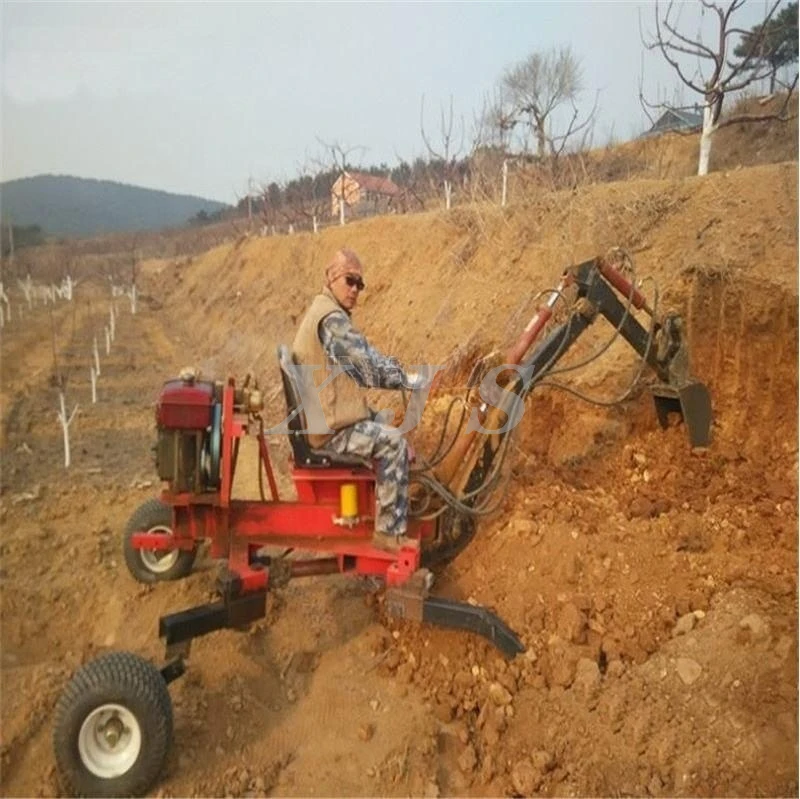 Mini Excavadora Adaptable Mini Excavator Small Digger Wheel Excavator ...