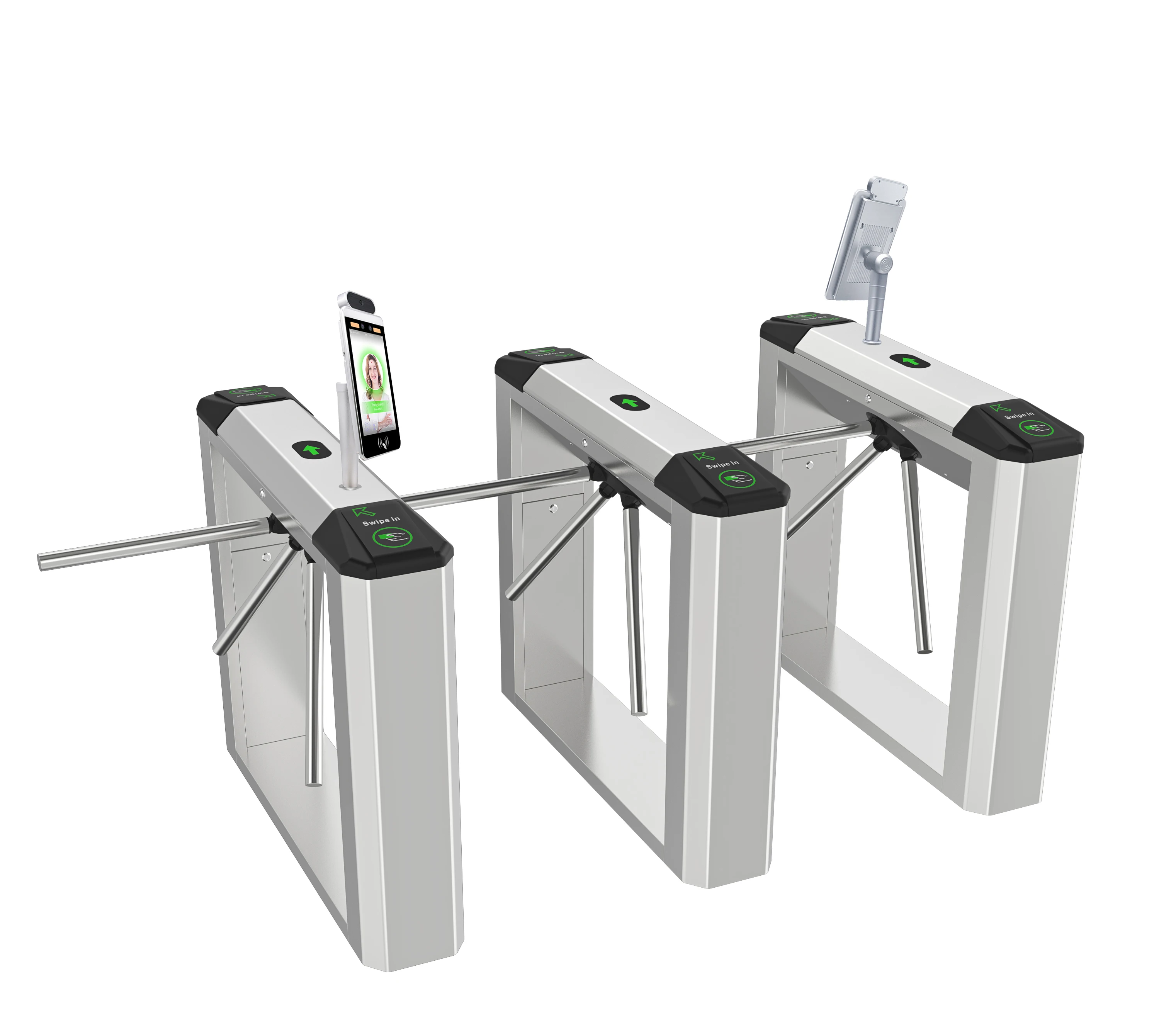 304 Access Control Ankuai Akt303 Turnstile Rfid Card System Outdoor 3 ...