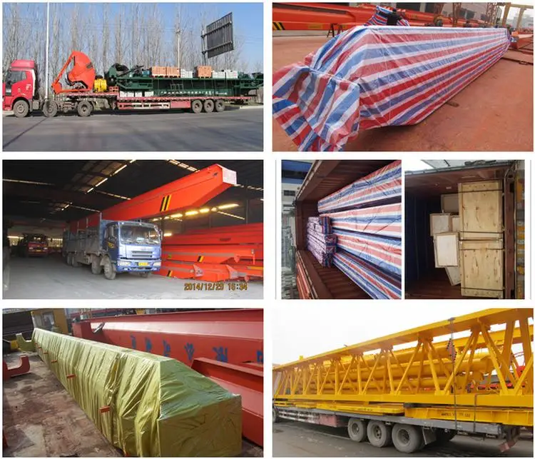 10 Ton 20 Ton Single Gider Beam Double Girder Bridge Ohc Wireless ...