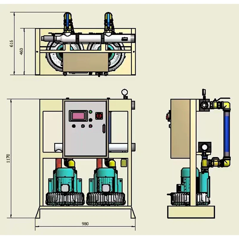 Medical Anaesthesia Gas Scavenging System - Hospital Exhaust