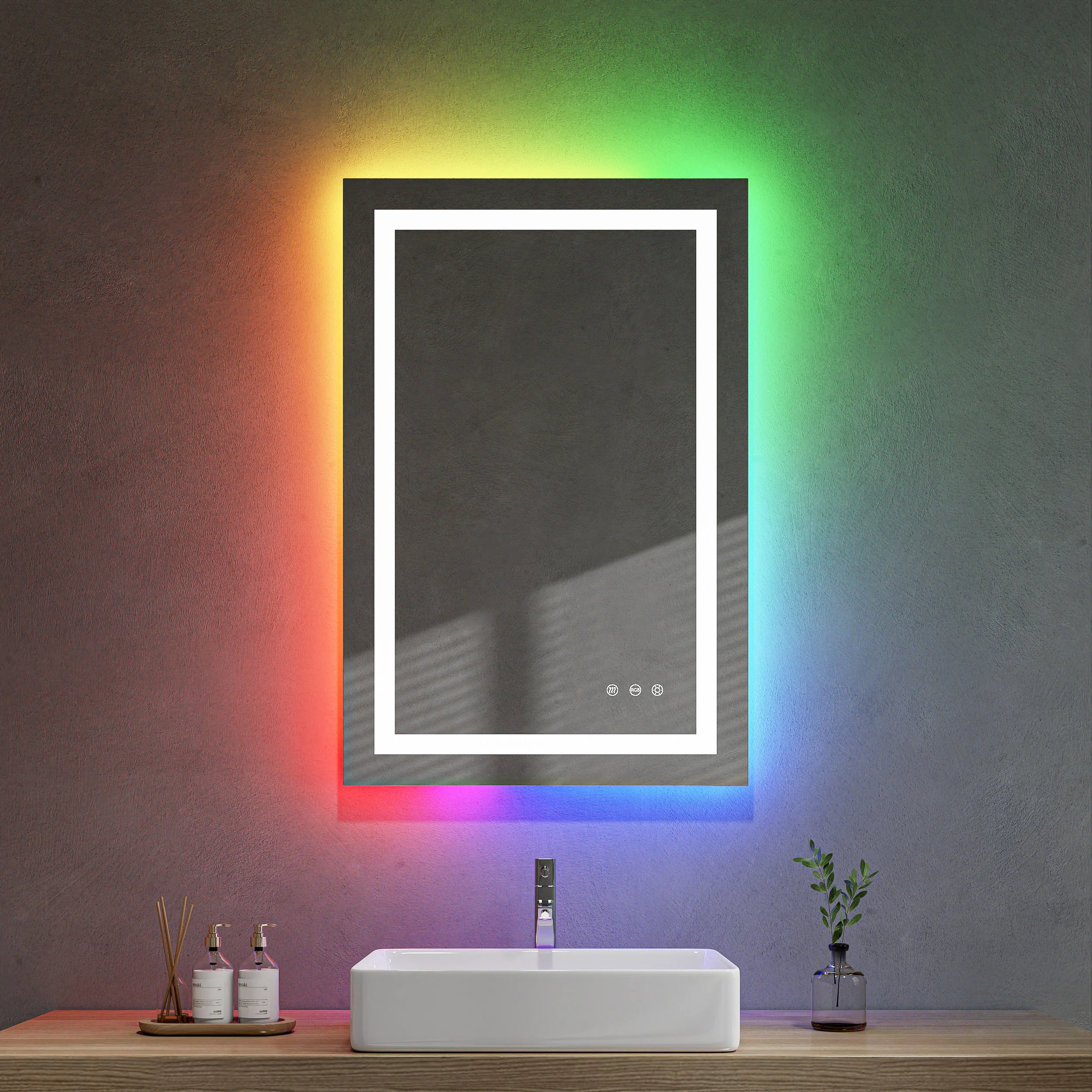 Wholesale Wall Mounted Touch Screen Smart For Hotel Rgb Colorful Led ...