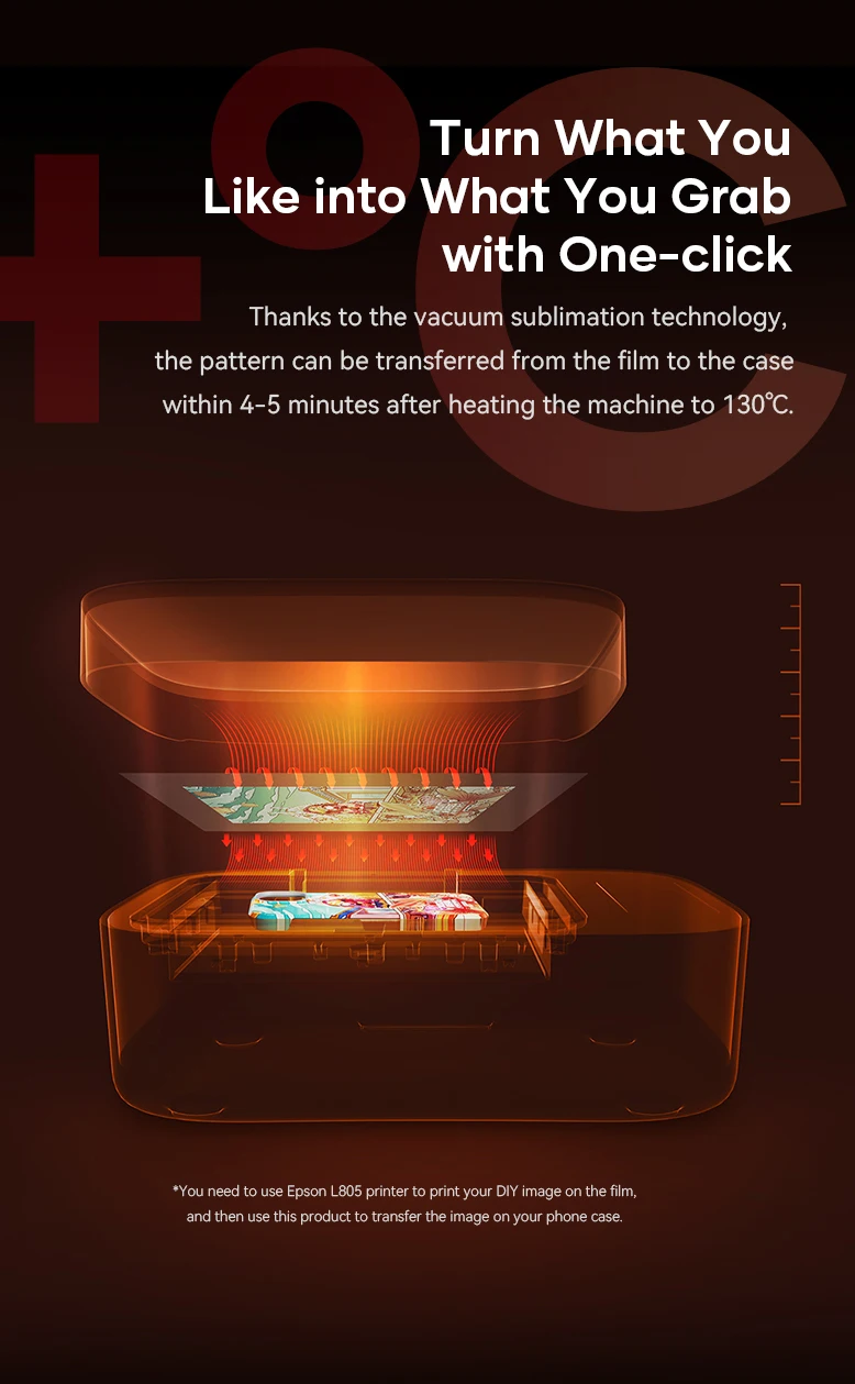 Mobile Phone Case Printer Wifi App Online Customize Phone Case Machine ...