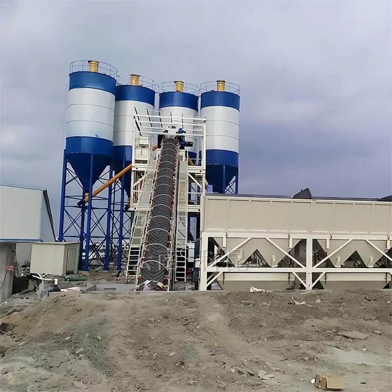 Enclosed Structure Of Mixing Building Small Ready And Central Mix Plant In Maldives - Buy ...