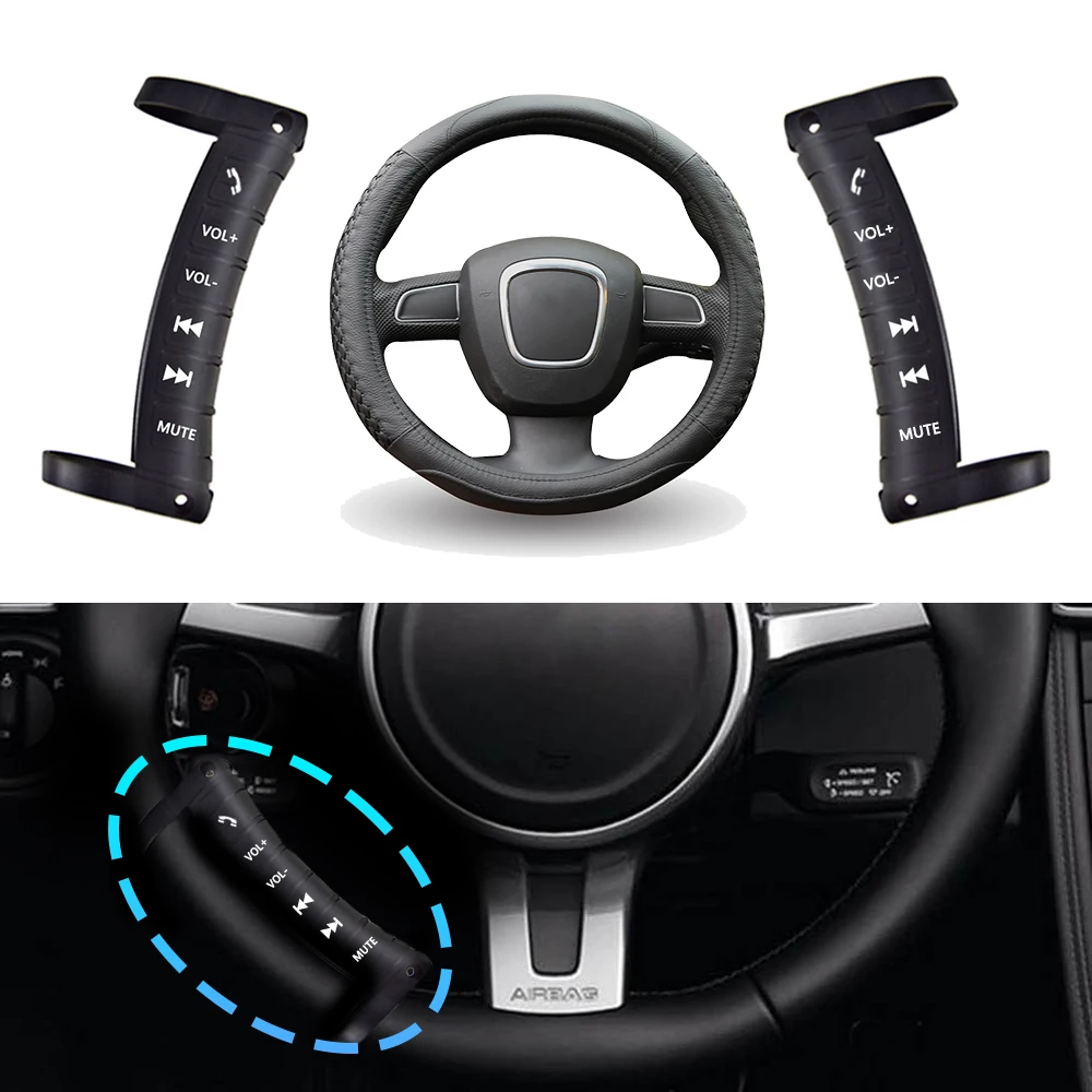 Universal Car Steering Wheel Remote Control for Radio DVD