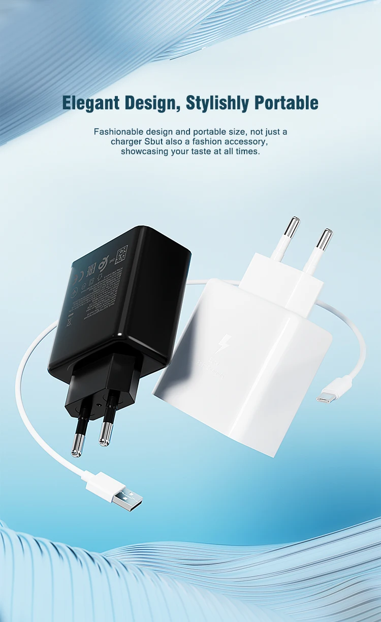 Pd Type C Mobile Phone Fast Charger Adapter Foldable Usb C Wall Charger ...