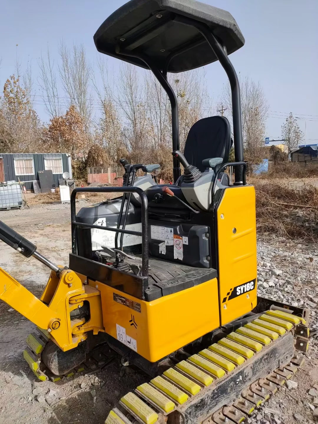 Used Small Excavators Mini Excavator Digger Sany 18 Sy 18 1ton 2ton ...