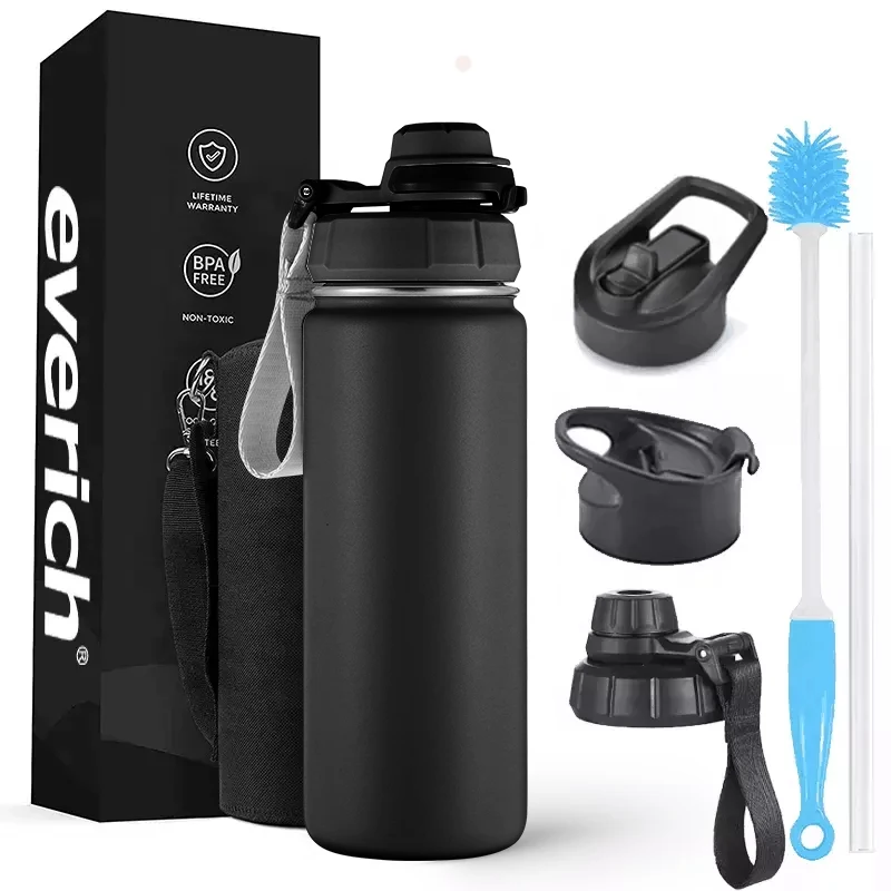 Everich 32oz Portable Vacuum Flask - Insulated Stainless Steel