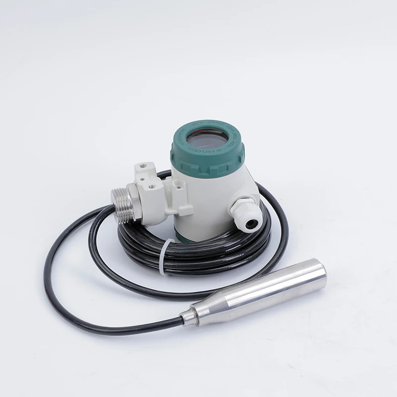 High Temperature Armored Drop-in Liquid Level Transmitter 4-20ma Water ...
