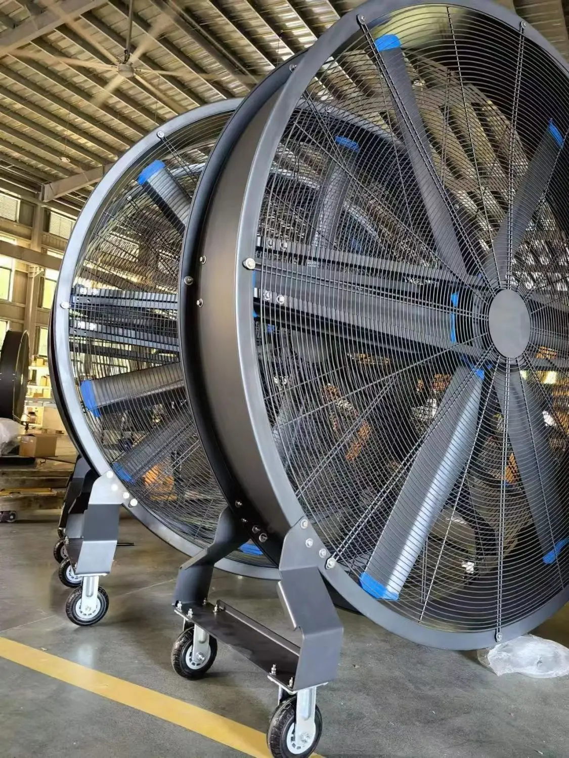 Stand Fan Movable Hvls Cooling Fan For Workshop - Buy Stand Fan,Movable ...