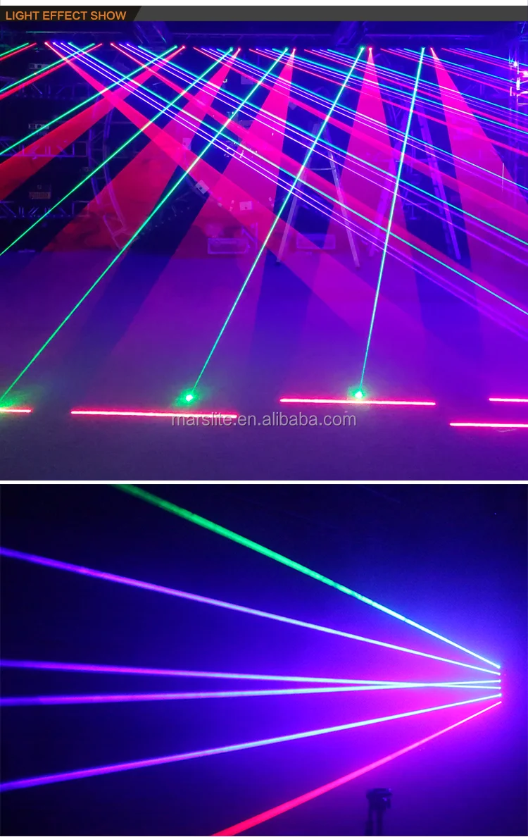 Marslite 6 Eye Laser - RGB 3in1 Moving Head Light Beam