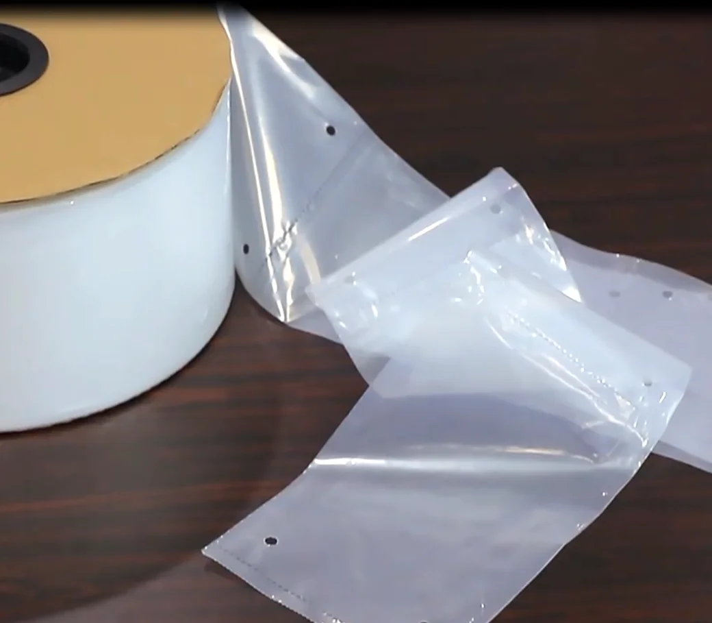 Custom Printed High quality Auto Bags On A Roll Pre-opened Automatical ...