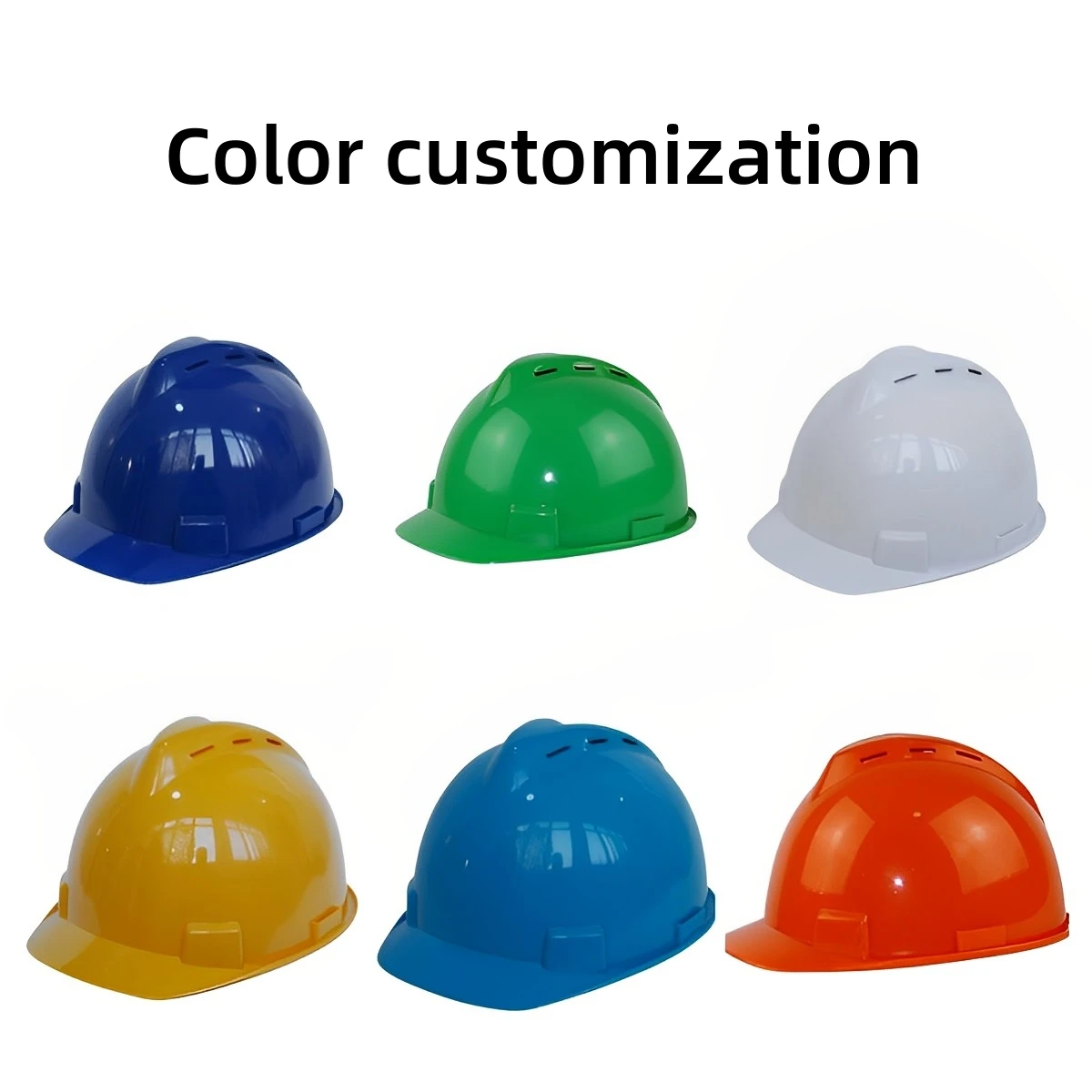 V-shaped Helmet Ventilation Holes Lightweight Safety Helmet Adult ...