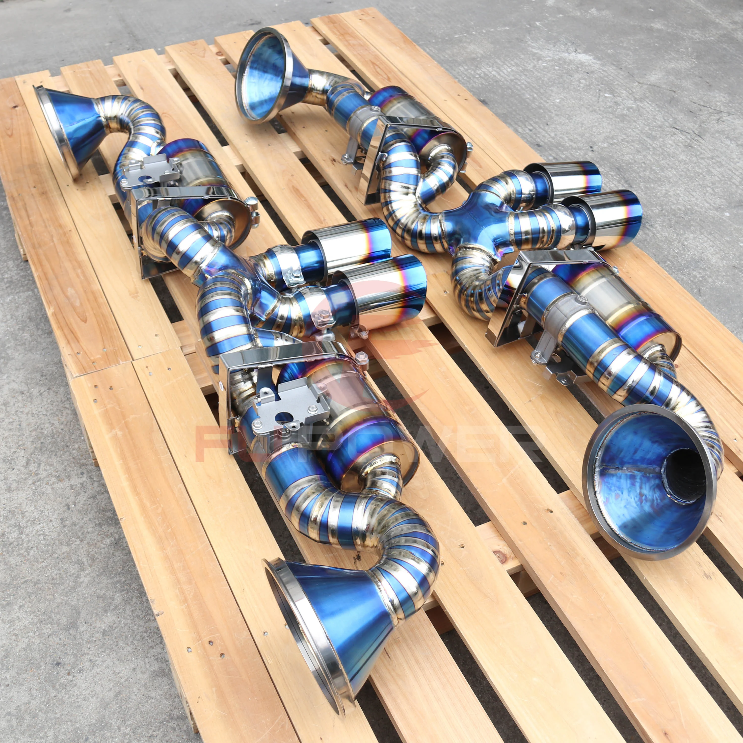Exhaust System for Porsche 911 992 GT3 2021+ 4.0T Titanium Catback with ...