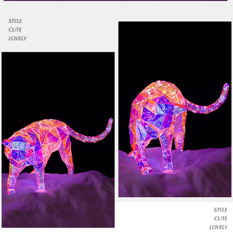 Cheetah Led Lights Birthday Party Decoration Room Home Decor Luxury ...