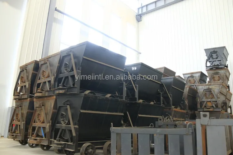 Efficient Bucket Tipping Mine Rail Wagon MFC0.75-6 Underground Mining ...