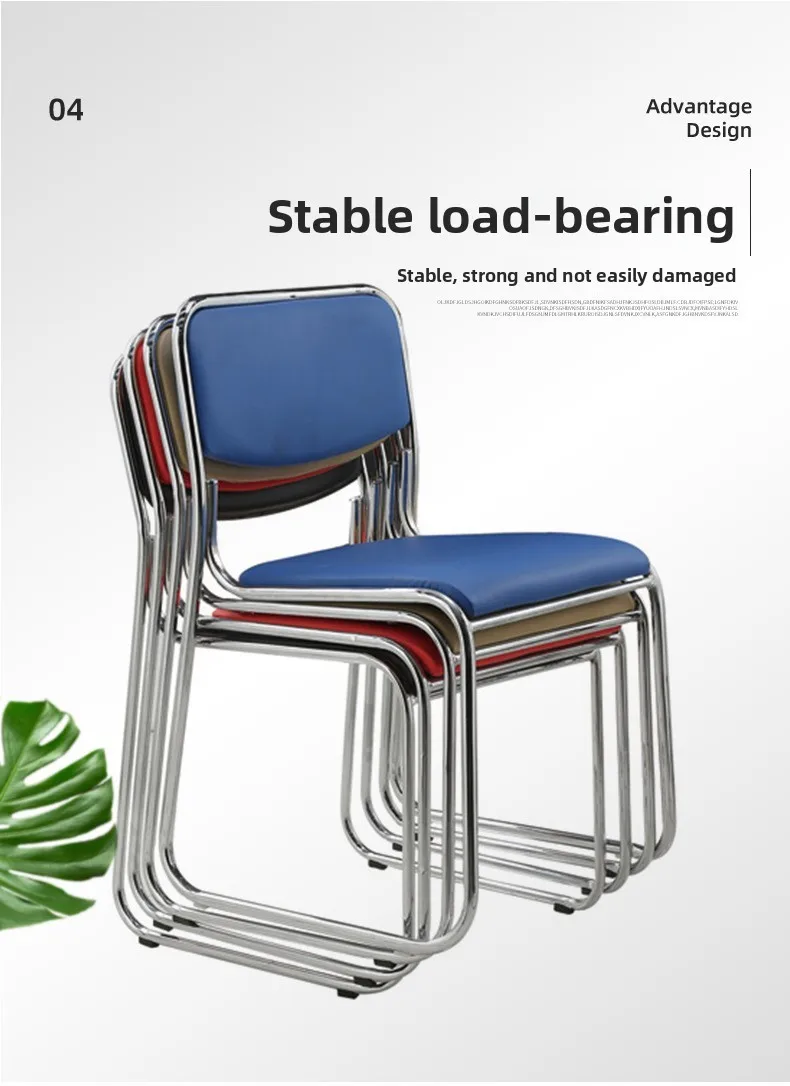 Modern Ergonomic Office Chair with Steel Frame Black Leatherette Low ...
