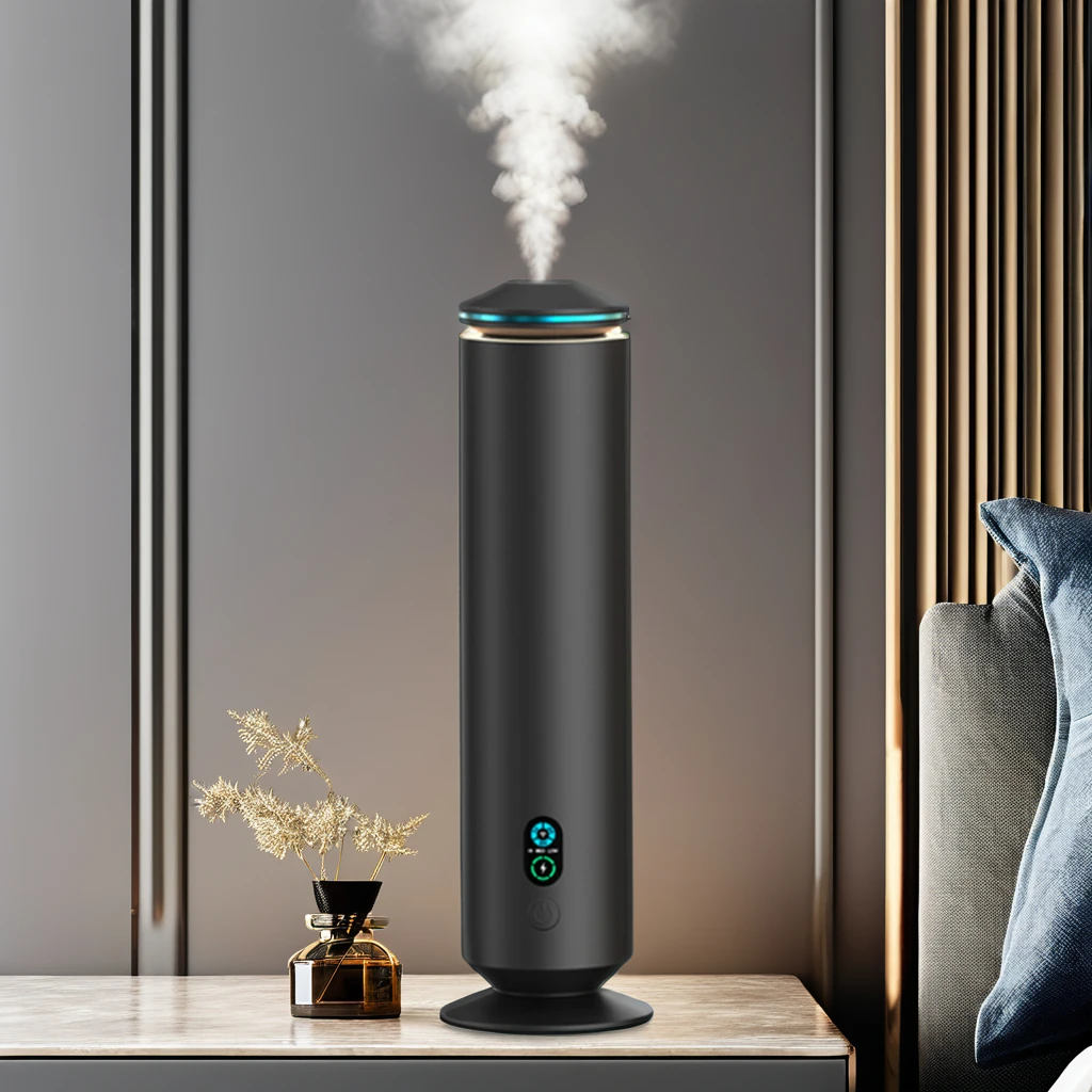 Smart Essential Oil Diffuser Bluetooth APP Control Battery Wall Mounted ...