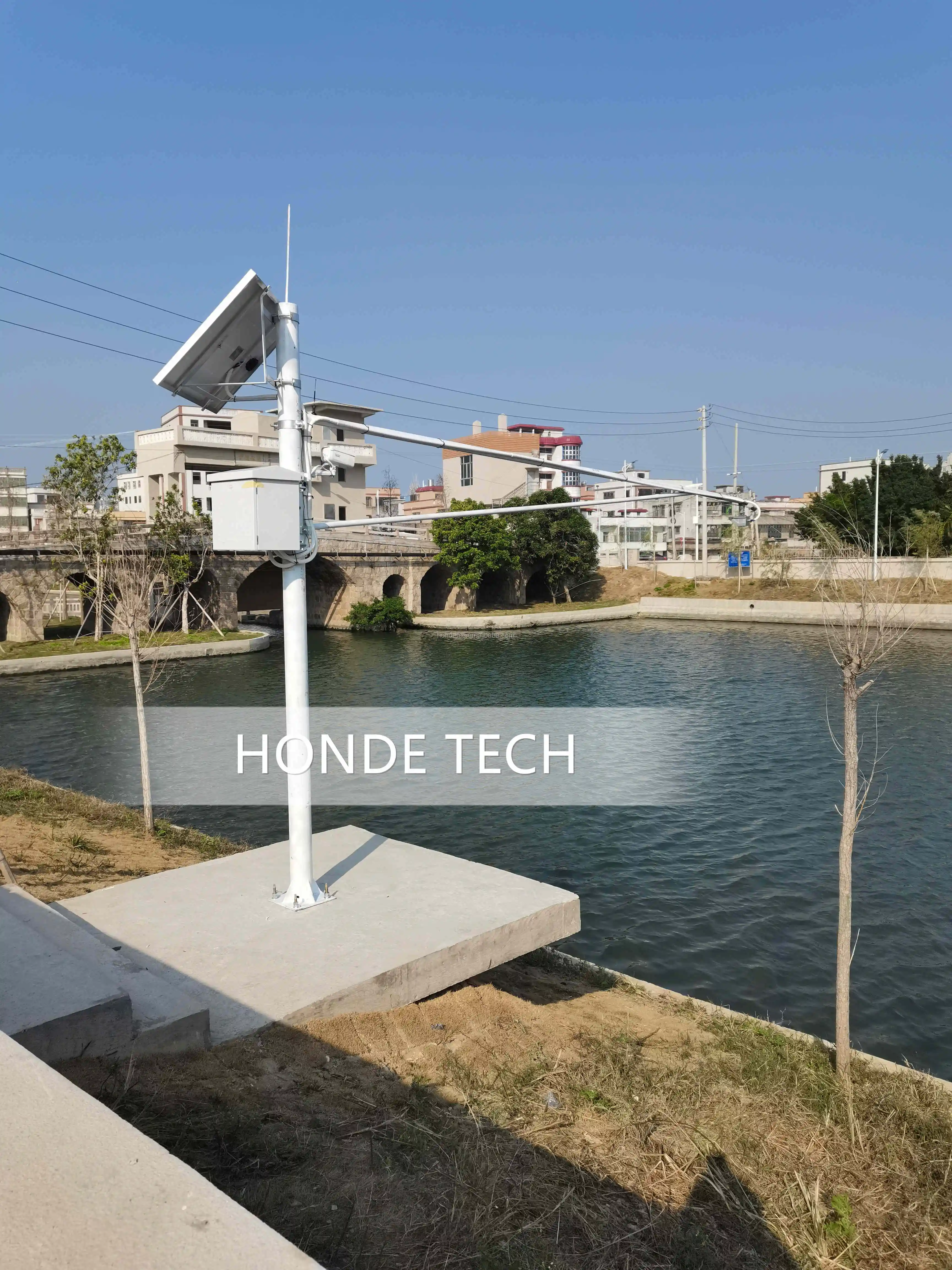 Radar Type Water Level & Flow Sensor - 3 in 1 Measurement