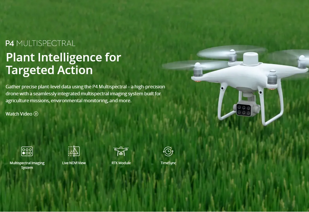 Phantom 4 Multispectral - Precision Agriculture Drones