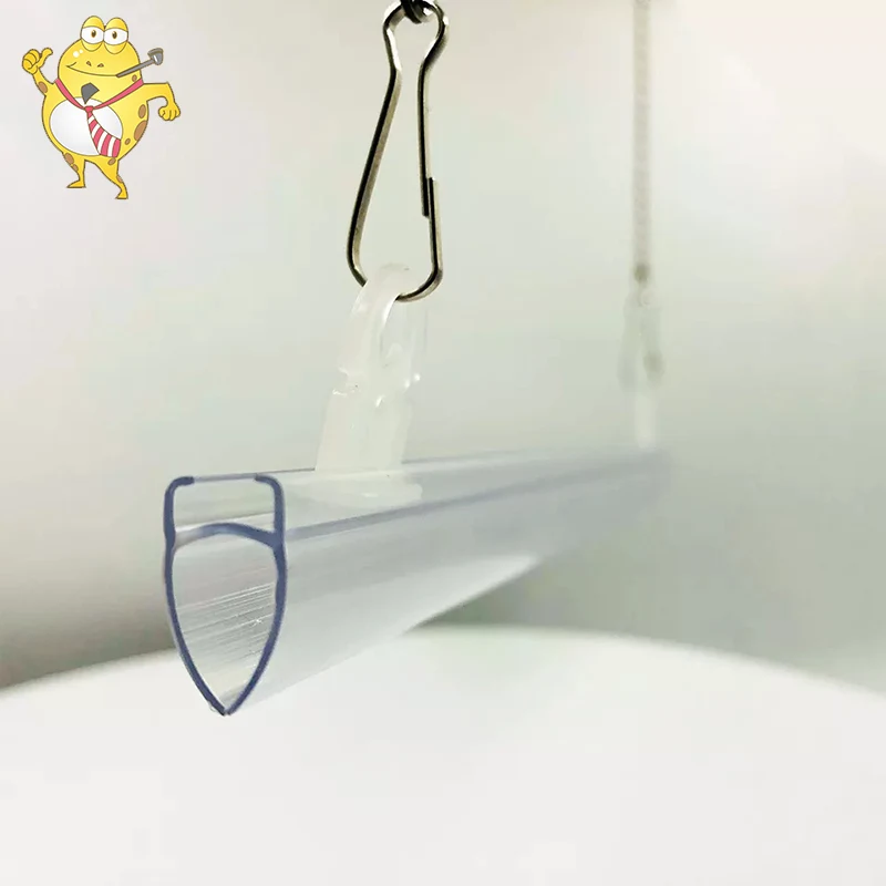 80cm Supermarket Plastic Banner Poster Hangers - LAOHAMA