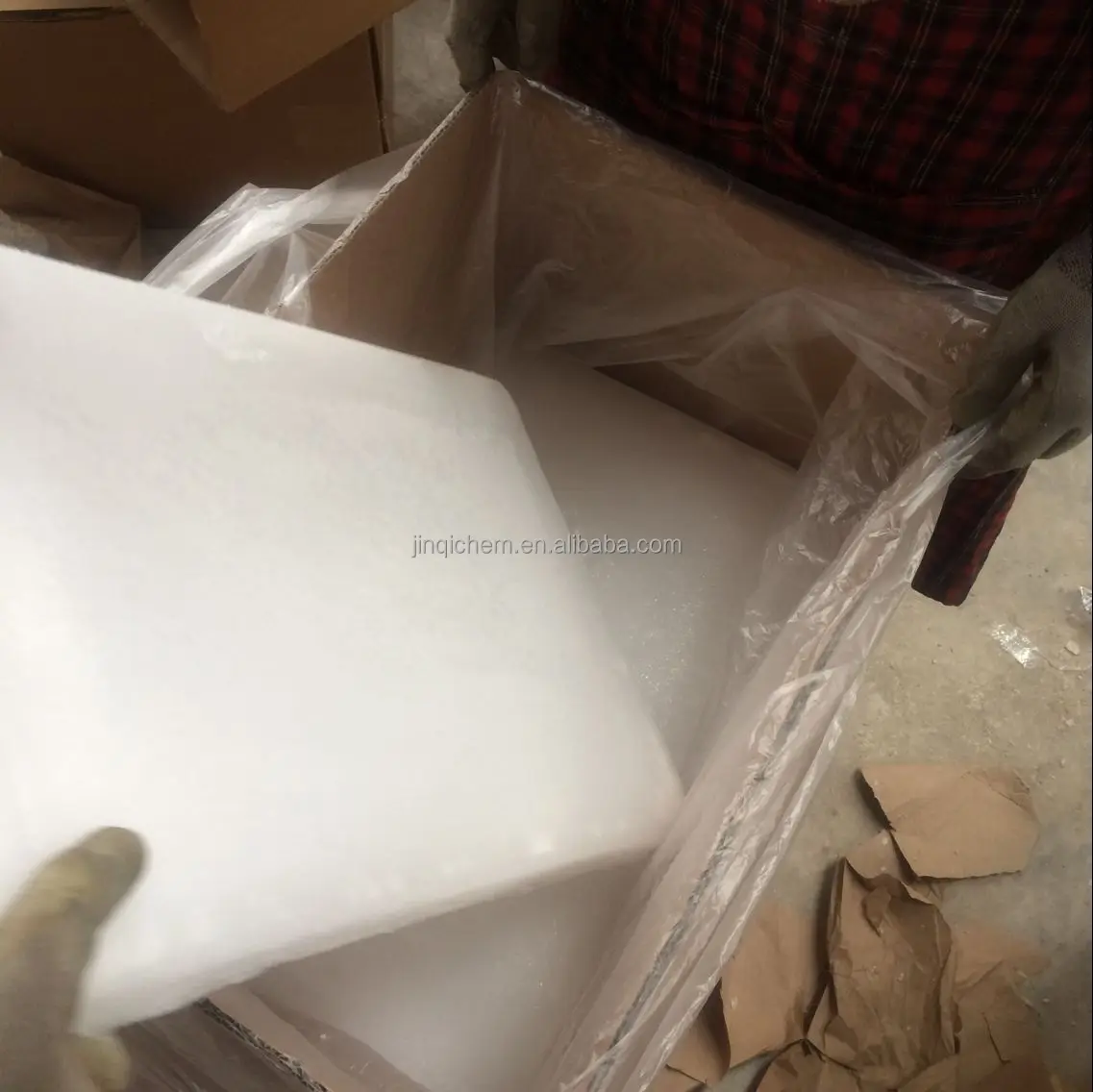 Fully Refined Refined Paraffin Slab Wax Semi Fine Paraffin Wax 58-60 ...