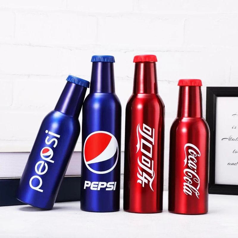 Personalized Vacuum Pepsi Bottle - 304 Stainless Steel
