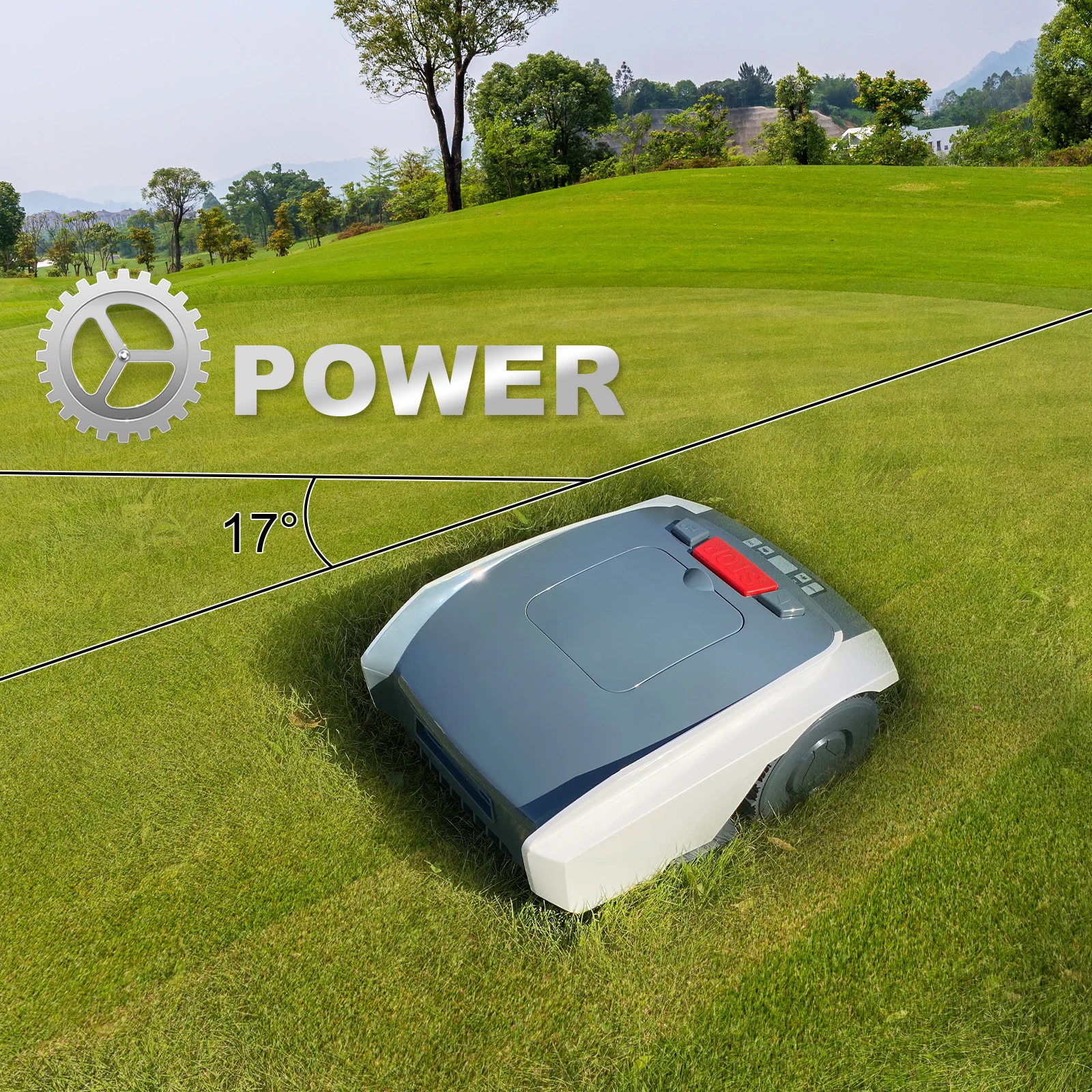 Automatic Grass Trimmer Cutter Machine - Robotic Lawn Mower